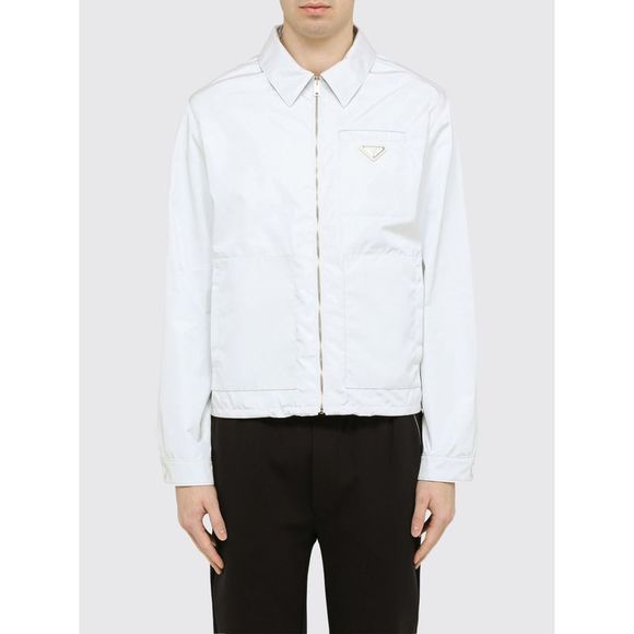 Prada | Jackets & Coats | Prada Jacket Men White | Poshmark